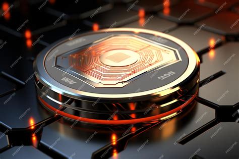 Security Token For Multifactor Authentication Concept Of Cybersecurity Data Protection Security