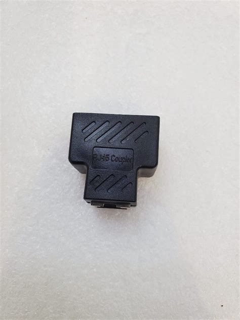 One RJ45 Female Input To 2 RJ45 Female Output RJ45 Splitter Ethernet LAN Connector Extender