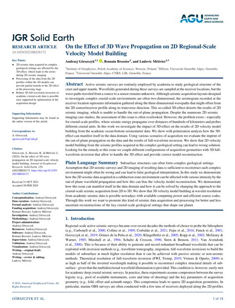 On The Effect Of 3d Wave Propagation On 2d Regional‐scale Velocity