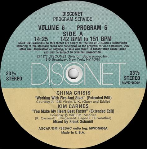 volume 6 program 6 1983 vinyl discogs