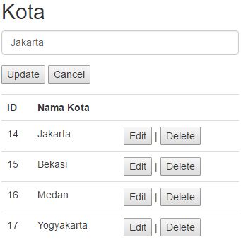 Membuat CRUD Dengan AngularJS Dan PHP Part 4