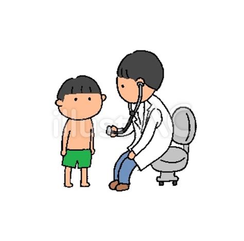 内科検診イラスト No 2529587｜無料イラスト・フリー素材なら「イラストac」
