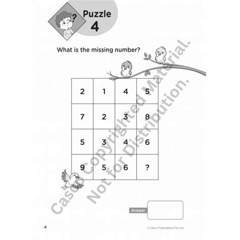 Iq Math Challenge Primary 4 6