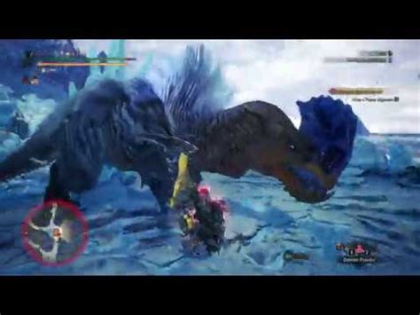 Monster Hunter World Iceborne Fulgur Anjanath Boss Fight Youtube