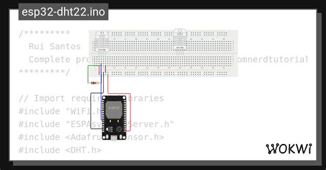 Esp Dht Web Ino Copy Wokwi ESP STM Arduino Simulator