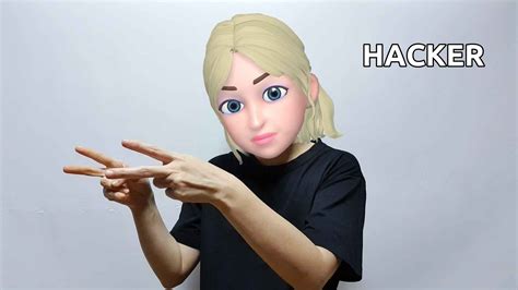 How To Say Hacker In American Sign Language Asl Sign