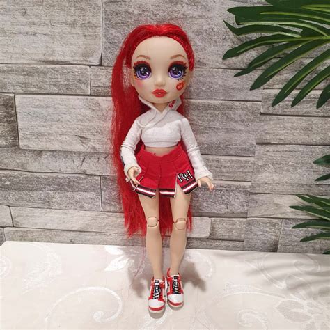 Ruby Anderson Mga Rainbow High Cheer Jointed Doll Cheerleader Theme