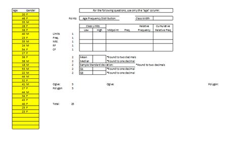 Solved Make A Frequency Distribution With 5 Classes Also
