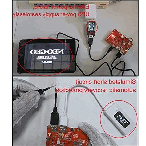 MakerFocus Raspberry Pi Battery Pack RPI UPS Pack StandardNew