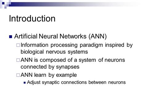 artificial neural network ppt