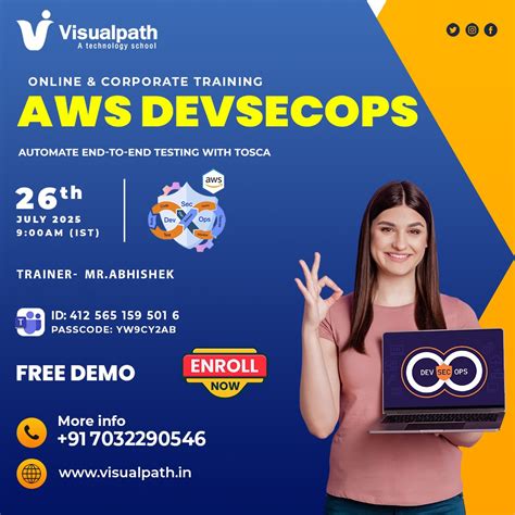 Visualpath 🚀 Free Demo Aws Devsecops Online Training 👨‍🏫 Trainer
