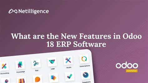 What Are The New Features In Odoo 18 Erp Software