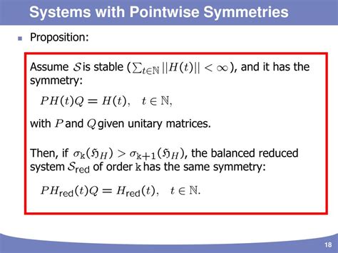 Ppt Model Reduction Of Systems With Symmetries Powerpoint