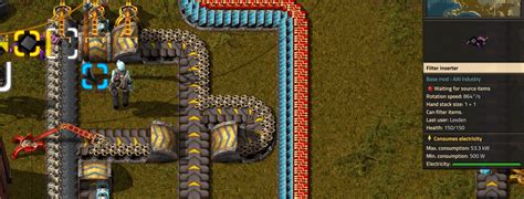 Anyone Know Why The Filter Inserter Would Be Waiting For Source Items
