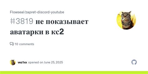 не показывает аватарки в кс2 · Issue 3819 · Flowsealzapret Discord