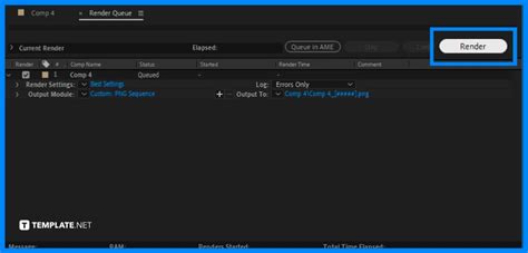 How To Export Adobe After Effects As PNG Sequence