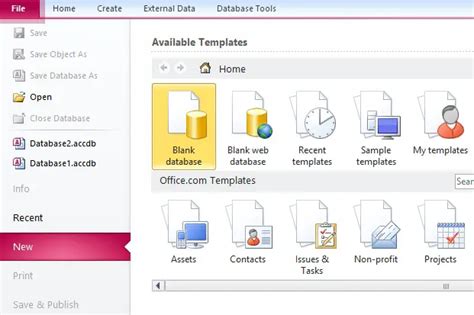 How To Create Access Database Techyv
