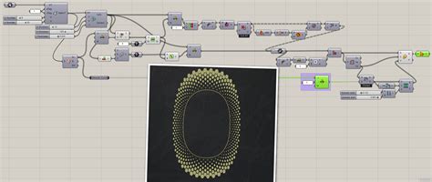 creating a circular hexagonal fading pattern with paneling tools curve