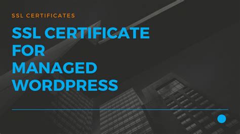 justithosting how to install ssl certificate for managed wordpress