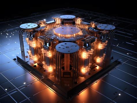 Premium Ai Image Data Storage Center Quantum Computing Database Cloud
