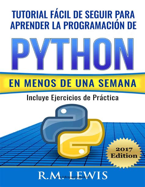 tutorial fácil de seguir para aprender la programación de python en