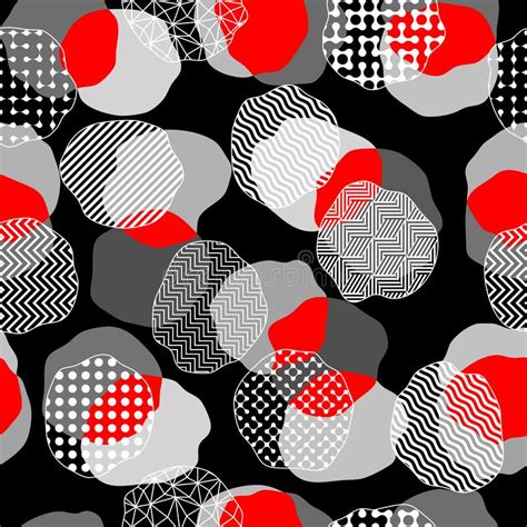 Geometric Seamless Pattern Of A Cubes In Low Poly Style Stock Vector Illustration Of Pattern