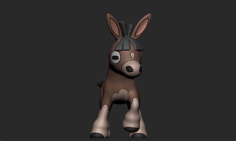 Pokemon Mudbray Con 2 Poses Edream Makers