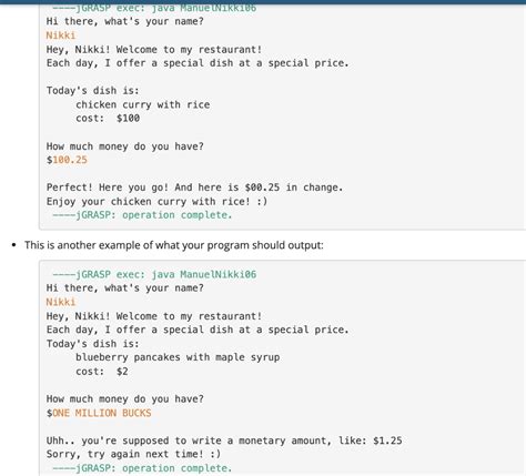 Solved Jgrasp Exec Java Manuelnikk106 Hi There Whats Your