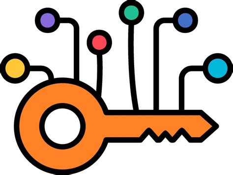 Data Encryption Line Filled Icon 53855031 Vector Art At Vecteezy