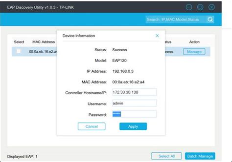 How To Manage Eaps At Different Sites Across Internet Using Omada Controller Via Nat Port