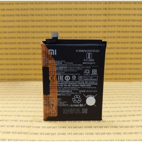 Jual ORIGINAL 100 BATERAI BATTERY BATRE BP42 XIAOMI MI 11 LITE GARANSI 1 BULAN Shopee Indonesia