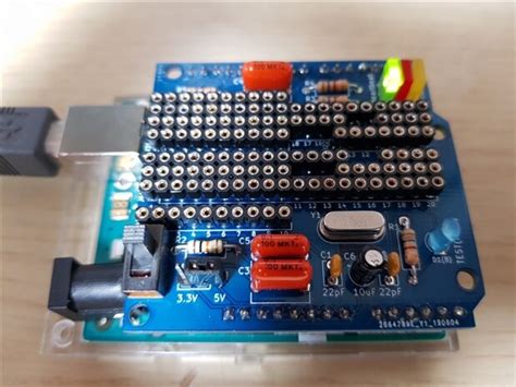 Atmegaattiny Microcontroller Programming Shield For Arduino As Isp R2 3 Element14 Community