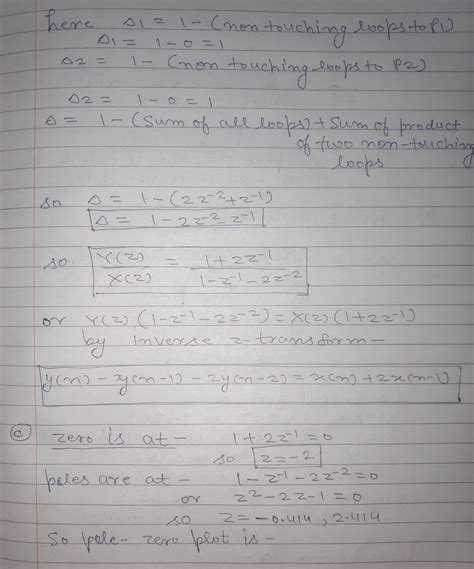 Solved Question Marks The Flow Graph Shown In The Figure Is An Course Hero