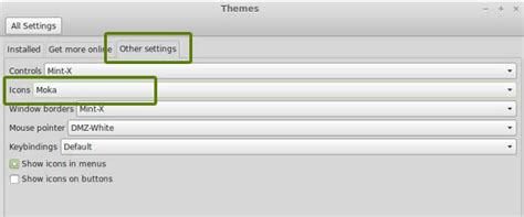 如何在 Linux Mint 16 中安装图标主题 Linuxstory