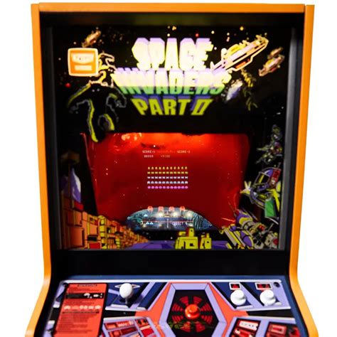 Numskull Space Invaders Part Ii Quarter Size Arcade Cabinet Pixxe
