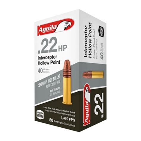 Ammomart Interceptor 22 Long Rifle Rimfire Ammo