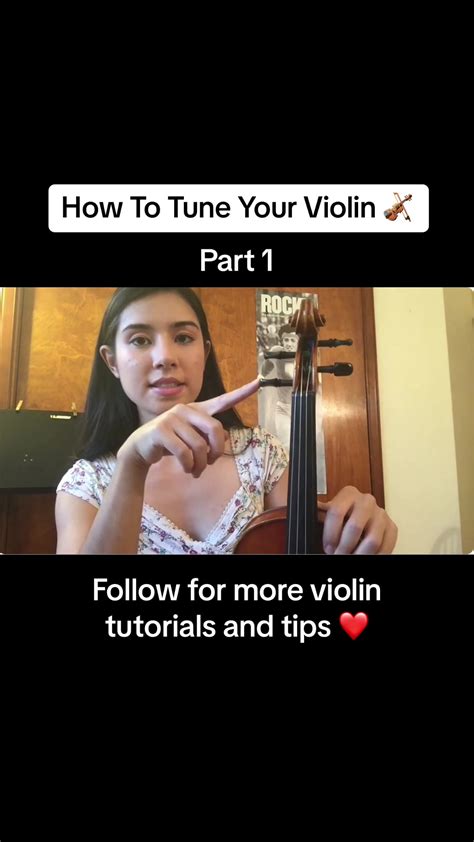Violin Tuner How To Tune Your Violin Easy Tuning Tutorial Strings On