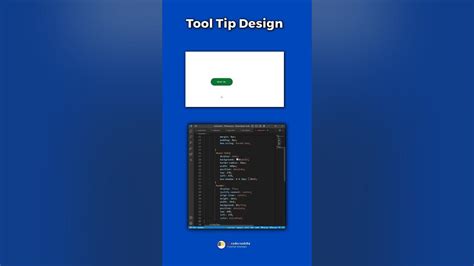 Using Html And Css For Tooltip How To Create Tooltip Html And Css Youtube