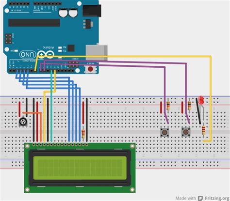 Tutorial Pantalla LCD Con Texto Deslizante Mediante Pulsadores El Cajon De Ardu
