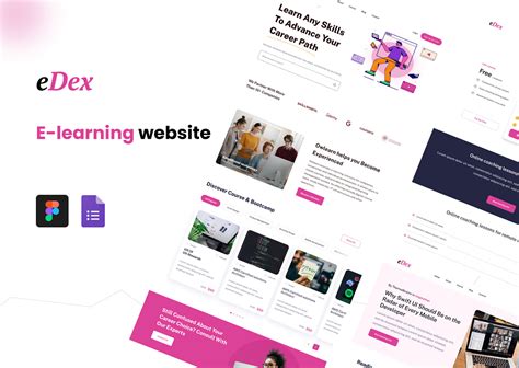 Case Study E Learning Website Behance