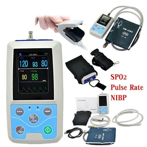 Vital Signs Monitor Nibp Patient Monitor Spo2 Nibp Pulse Rate 24hours Ambulatory Wynne Optics