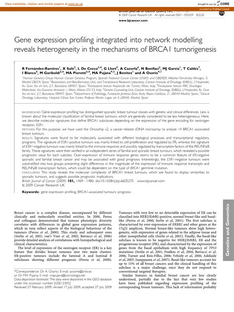gene expression profiling integrated into network modelling reveals