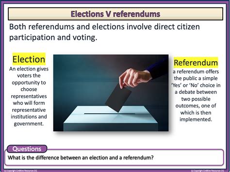Referendums Political Decisions Made By Teachers