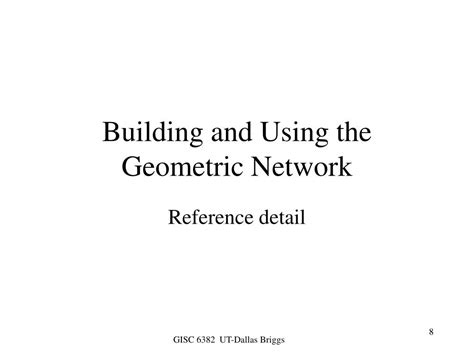 Ppt Geometric Networks In Arcgis Powerpoint Presentation Free