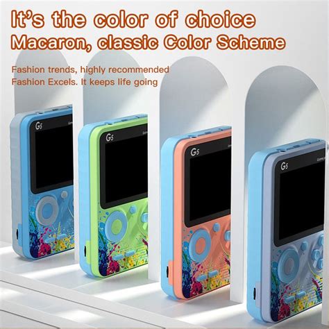 Two Player G5 Retro 500 Games In 1 Handheld Video Game Box With Tv Out Put Mysticworld Pk