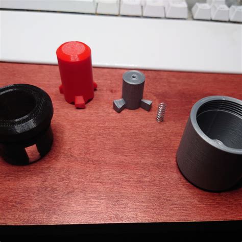 3d Print Of Super Clicky Fidget Button By Kaedekuroi