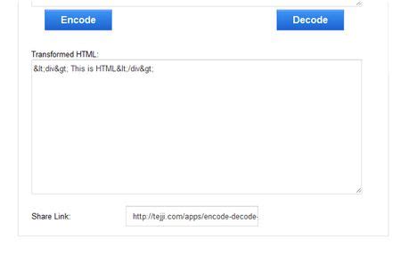 Encode Decode HTML Extension Opera Add Ons