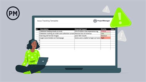 Issue List Template Excel