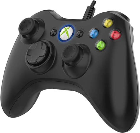 Xbox 360 Style Dual Shock Wired Usb Game Controller Joypad