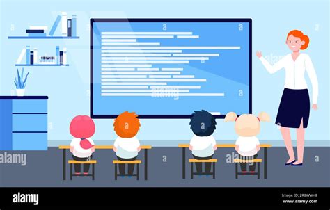 Primary School Class Stock Vector Image And Art Alamy